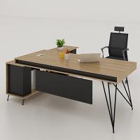 China Metal Pedestal Computer Desk Direct Office Furniture for Wide Separate Supervisor Desk for sale