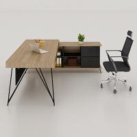 China Metal Pedestal Computer Desk Direct Office Furniture for Wide Separate Supervisor Desk for sale