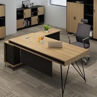 China Metal Pedestal Computer Desk Direct Office Furniture for Wide Separate Supervisor Desk for sale