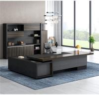 China School MDF Luxury Executive Office Desk Set for Commercial Furniture CEO Office Table for sale