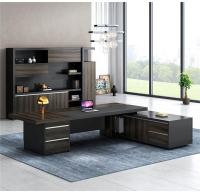 China School MDF Luxury Executive Office Desk Set for Commercial Furniture CEO Office Table for sale