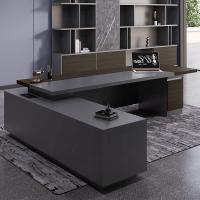 China School MDF Luxury Executive Office Desk Set for Commercial Furniture CEO Office Table for sale