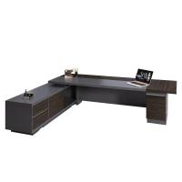 China School MDF Luxury Executive Office Desk Set for Commercial Furniture CEO Office Table for sale