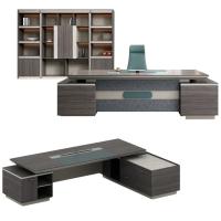 China Contemporary Design One-stop Shopping Office Furniture Panel Type Simple Assembly Desk for sale