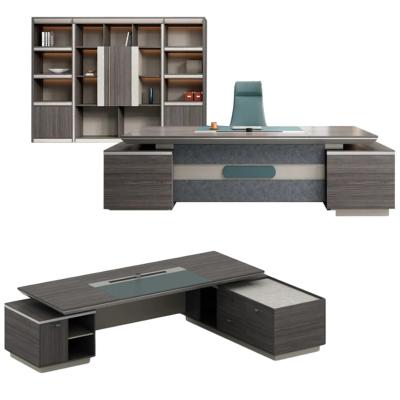 China Contemporary Design One-stop Shopping Office Furniture Panel Type Simple Assembly Desk for sale