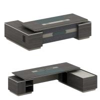 China Contemporary Design One-stop Shopping Office Furniture Panel Type Simple Assembly Desk for sale