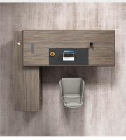 China Modern Boss Home Office Waterproof L Shape Computer Desk with PANEL Wood Style Design for sale