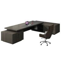 China Executive Large Office Table with MDF Wooden Material and Contemporary Design Style for sale