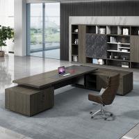 China Executive Large Office Table with MDF Wooden Material and Contemporary Design Style for sale