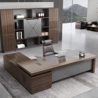 China Luxury Boss Executive Wooden Modern Furniture Desk Office Table for sale