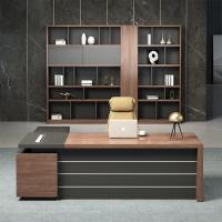 China 2023 DManufacturing Fashion CEO Executive Computer Wooden Modern Home Table Furniture for sale