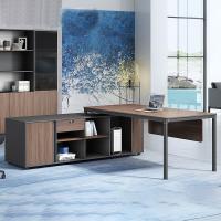 China Modern Design Style Large Class Table and Chairs Combination Modular Office Boss Desk for sale
