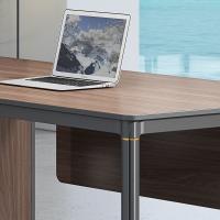 China Modern Design Style Large Class Table and Chairs Combination Modular Office Boss Desk for sale