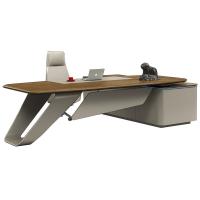 China Extendable Wooden Modern Luxury Design Office Table for Executive Director Desk for sale