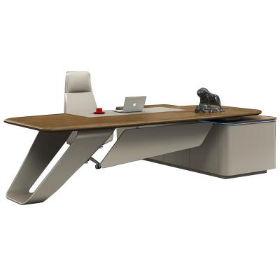 China Extendable Wooden Modern Luxury Design Office Table for Executive Director Desk for sale