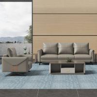 China Chinese Style Three Seat Sectional Sofa Coffee Table Combo Set for Business Reception for sale