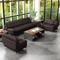 China Multifunctional Reclining Leather Office Sofa for Villa Chinese Style Business Office for sale