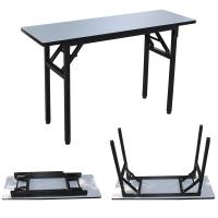 China Wood Style PANEL Folding Desk and Chairs for Office Furniture Modern Conference Table for sale