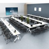 China Pitcure Office Furniture Customizable Folding Conference Table for Dynamic Workspaces for sale