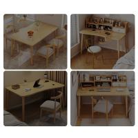 China Wooden Office Furniture Simple Laptop Table Desk and Chair Set for Girls' Study Room for sale