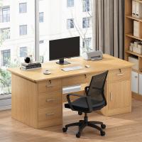 China Office Furniture Simple Modern Desktop Home Computer Desk and Chair Set for Business for sale