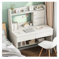 China Study Bookshelf Combination Home Office Desk with Multifunctional Table and Simple Design for sale