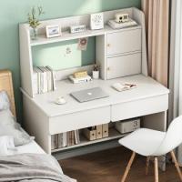 China Study Bookshelf Combination Home Office Desk with Multifunctional Table and Simple Design for sale