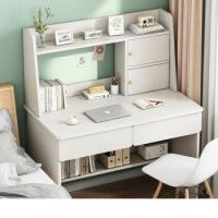 China Study Bookshelf Combination Home Office Desk with Multifunctional Table and Simple Design for sale