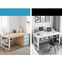 China Modern Simple Office Desk with Drawer Customized Colors and Surface Material Other for sale