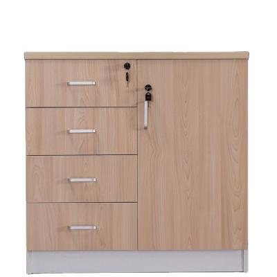 China Mail packing N Office Partition Wooden File Cabinet with Lock and Drawer Storage for sale
