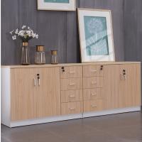 China Mail packing N Office Partition Wooden File Cabinet with Lock and Drawer Storage for sale