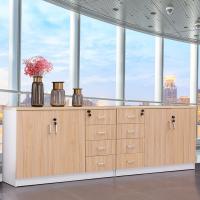 China Mail packing N Office Partition Wooden File Cabinet with Lock and Drawer Storage for sale