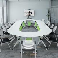 China Modern Design Folding Training Table and Chair Combination for Multifunctional Office for sale