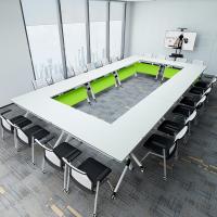 China Modern Design Folding Training Table and Chair Combination for Multifunctional Office for sale