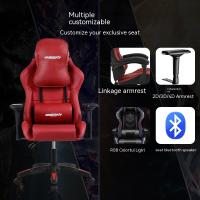 China Competitive Gaming Chair with Full Backrest Height Adjustment and Ergonomic Design for sale
