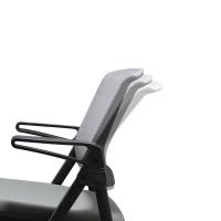 China Comfortable Training Office Chair with Fixed Handrail Reclining and Foldable Design for sale