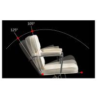 China Adjustable Height Ergonomic PC Chair for Comfortable Back Support and Home Office for sale