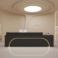China Multifunctional Simple Modern Reception Desk for Customized in Luxury White Restaurant for sale