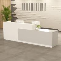 China Reception Desk Beauty Salon Color Customized 140*60*100 cm Made in 2023 Modern Style for sale