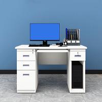 China Customizable Thickened Steel Office Desk and Chair Combination with ISO Certification for sale
