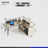 China Commercial Furniture Modular Open Workstation Office Furniture with Mobile Bookcase for sale