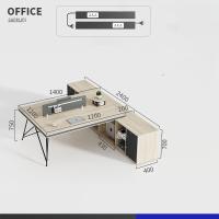 China Commercial Furniture Modular Open Workstation Office Furniture with Mobile Bookcase for sale