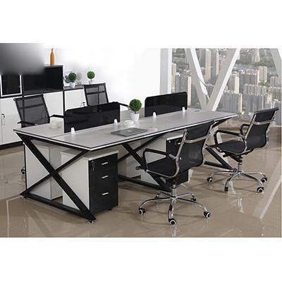 China 4 Person and 6 Person Combination Office Furniture for Collaborative Modern Workspace for sale