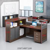 China ISO9001/ISO14001 Certified Staff Office Desk and Chair Combination for 2 or 4 People for sale
