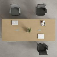 China Company's Modern Meeting Room Made Perfect with Simple and Modern Conference Table for sale