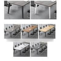 China Modern Office Desk Conference Room Reception Table and Chair Combination for Negotiation for sale