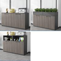 China Sturdy and Durable Wooden Shelves Staff Sideboard Storage File Cabinet for Office for sale
