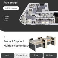 China Mail Packing Independent Space Workstation Office Combination Partition Baffle for Work for sale
