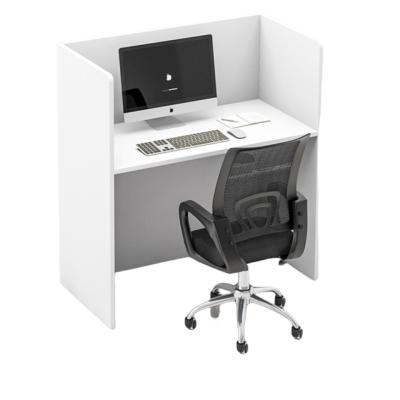 China Modern Private Space Office Furniture Workstation with Extendable Desk and Chair Sets for sale
