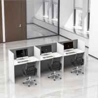 China Modern Private Space Office Furniture Workstation with Extendable Desk and Chair Sets for sale